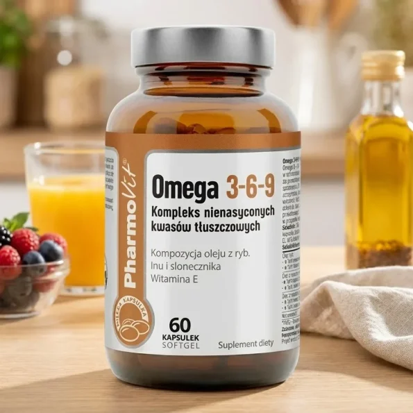 Omega 3-6-9 cu Ulei de Pește și Vitamina E, Pharmovit